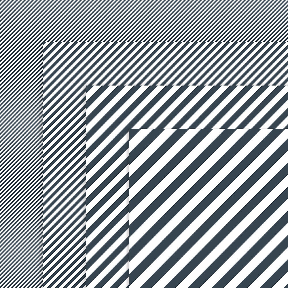 Charcoal & White Digital Striped Paper, Charcoal Stripes, Striped ...