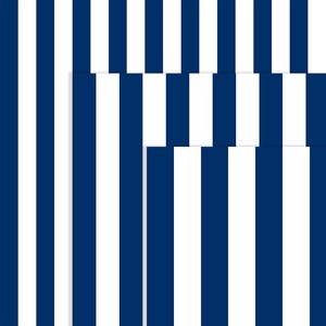 Navy & White Striped Digital Paper, Graduated Stripes, Striped Paper ...