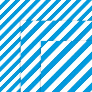 Blue & White Digital Striped Paper, Blue Stripes, Striped Backgrounds ...