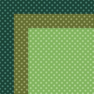 Fall Polka Dot Paper, Autumn Polka Dot Paper, Digital Scrapbook Paper ...
