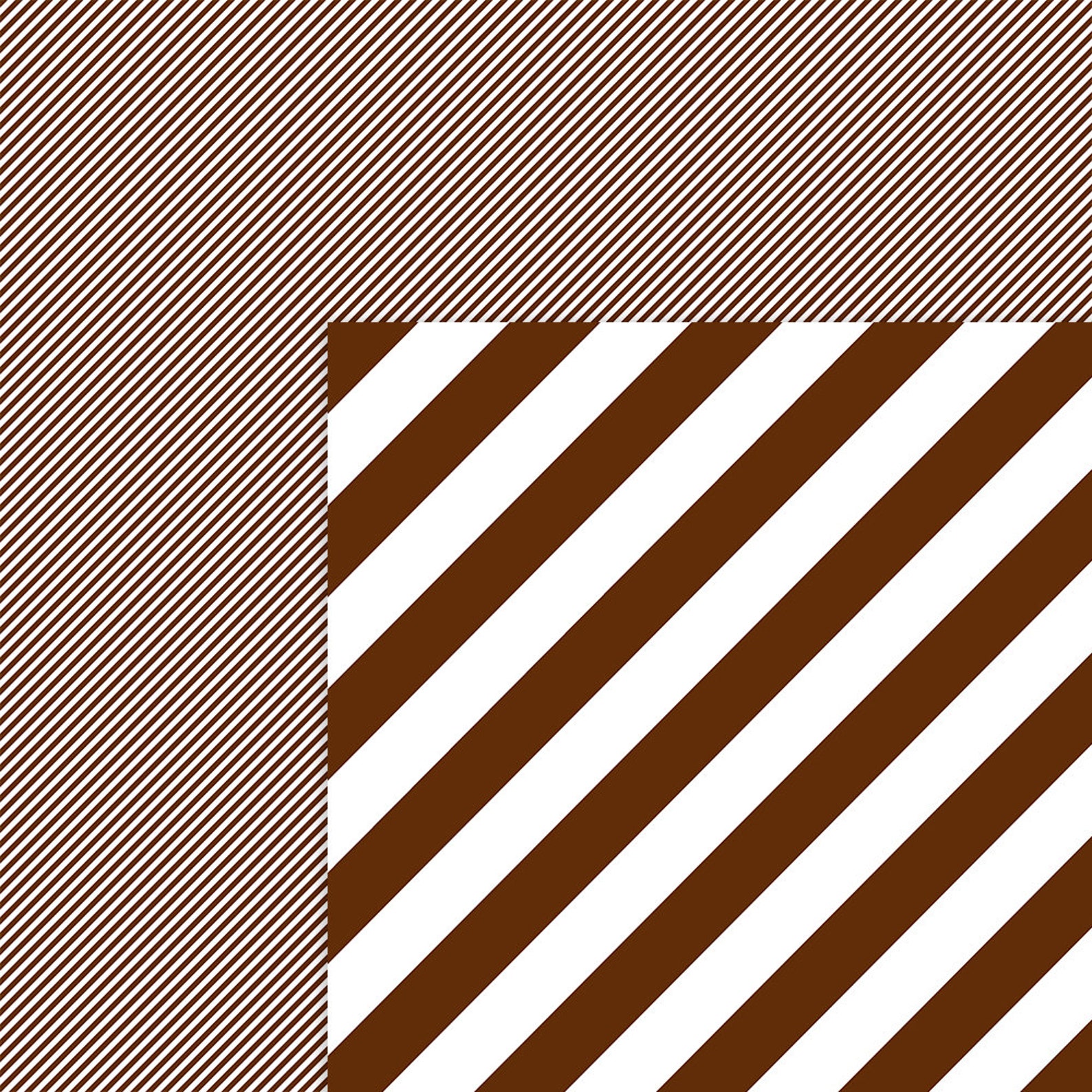 Brown & White Striped Digital Papers, Brown Digital Backgrounds ...