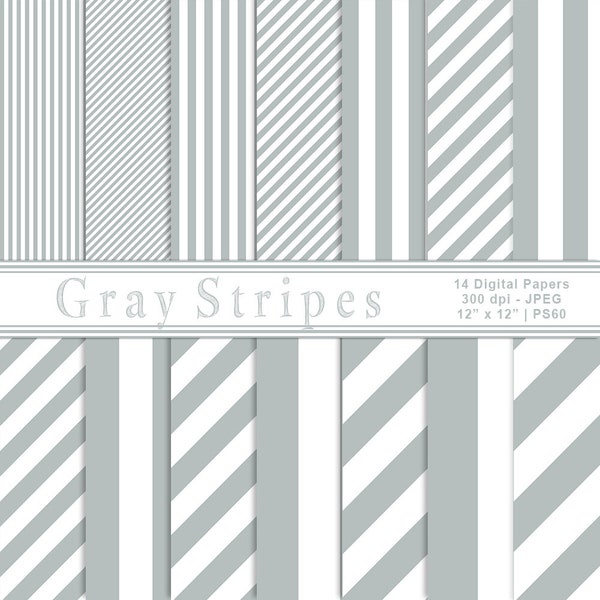 Gray and White Paper - Etsy