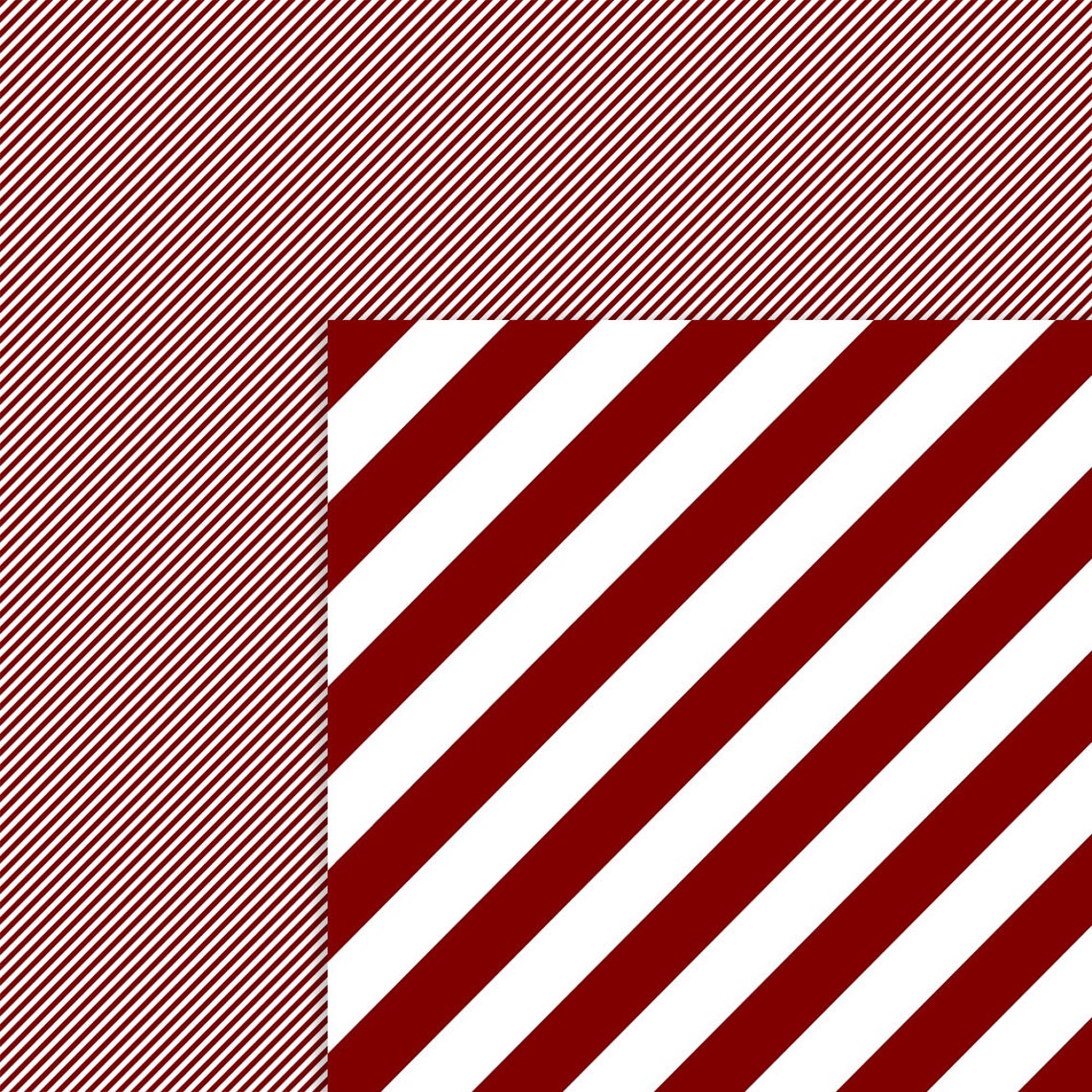 Digital Maroon Striped Papers Maroon Backgrounds Scrapbook | Etsy