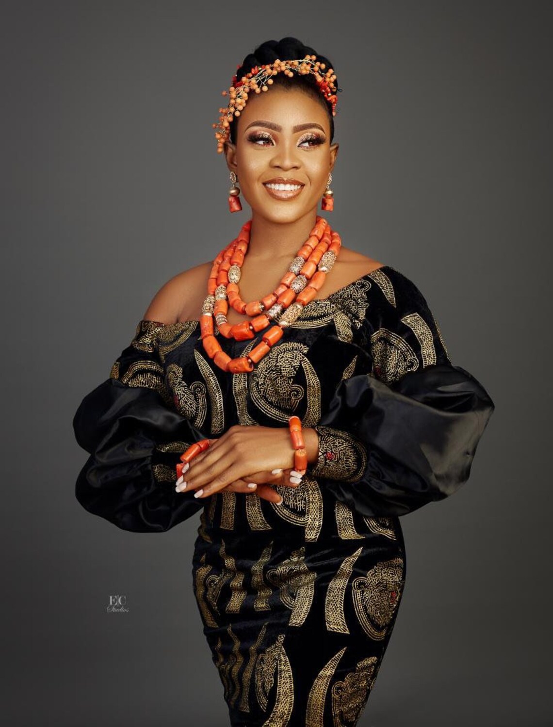 Full Set/full Package/ Bride Isiagu Traditional Wedding Outfit Set - Etsy