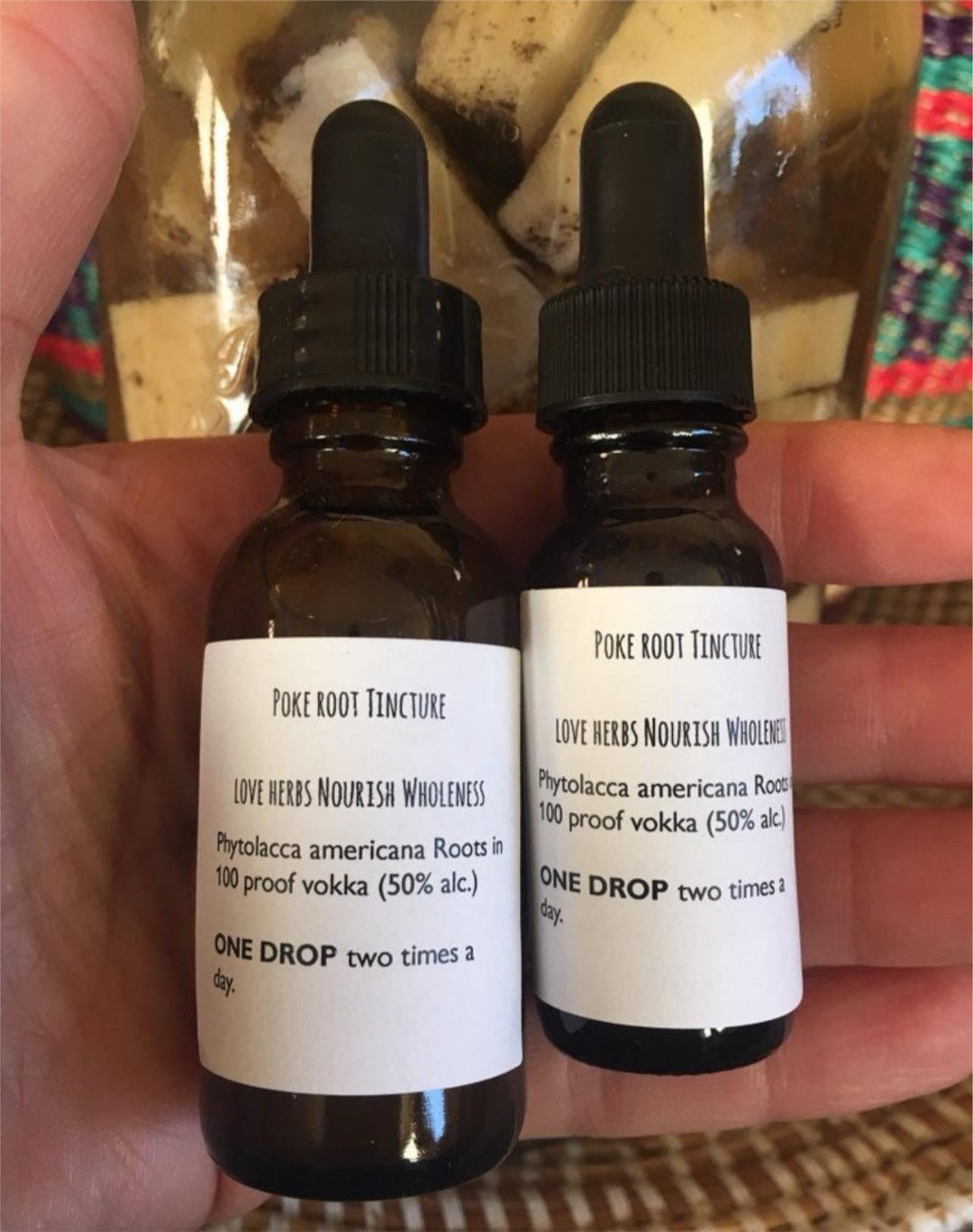 Poke Root Tincture - Etsy