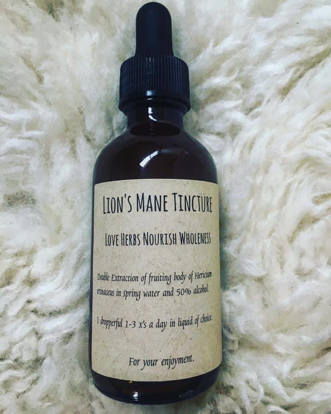 Lion’s Mane Tincture Dual Extraction~ the White Lion - Etsy