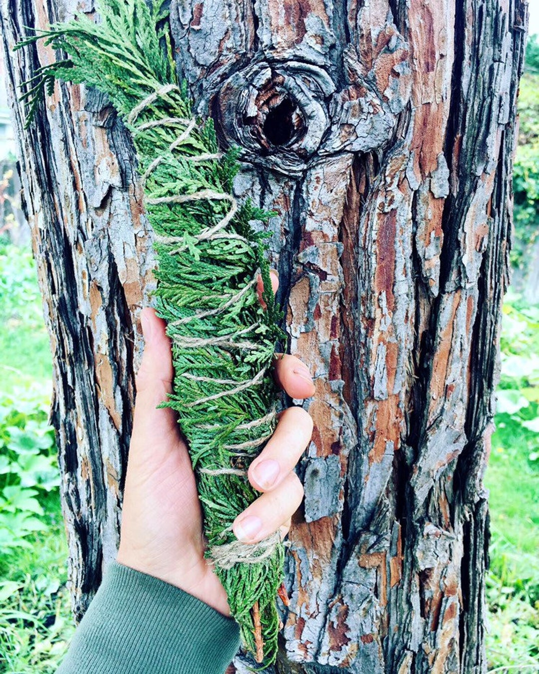 Cedar Smudge Wand - Etsy