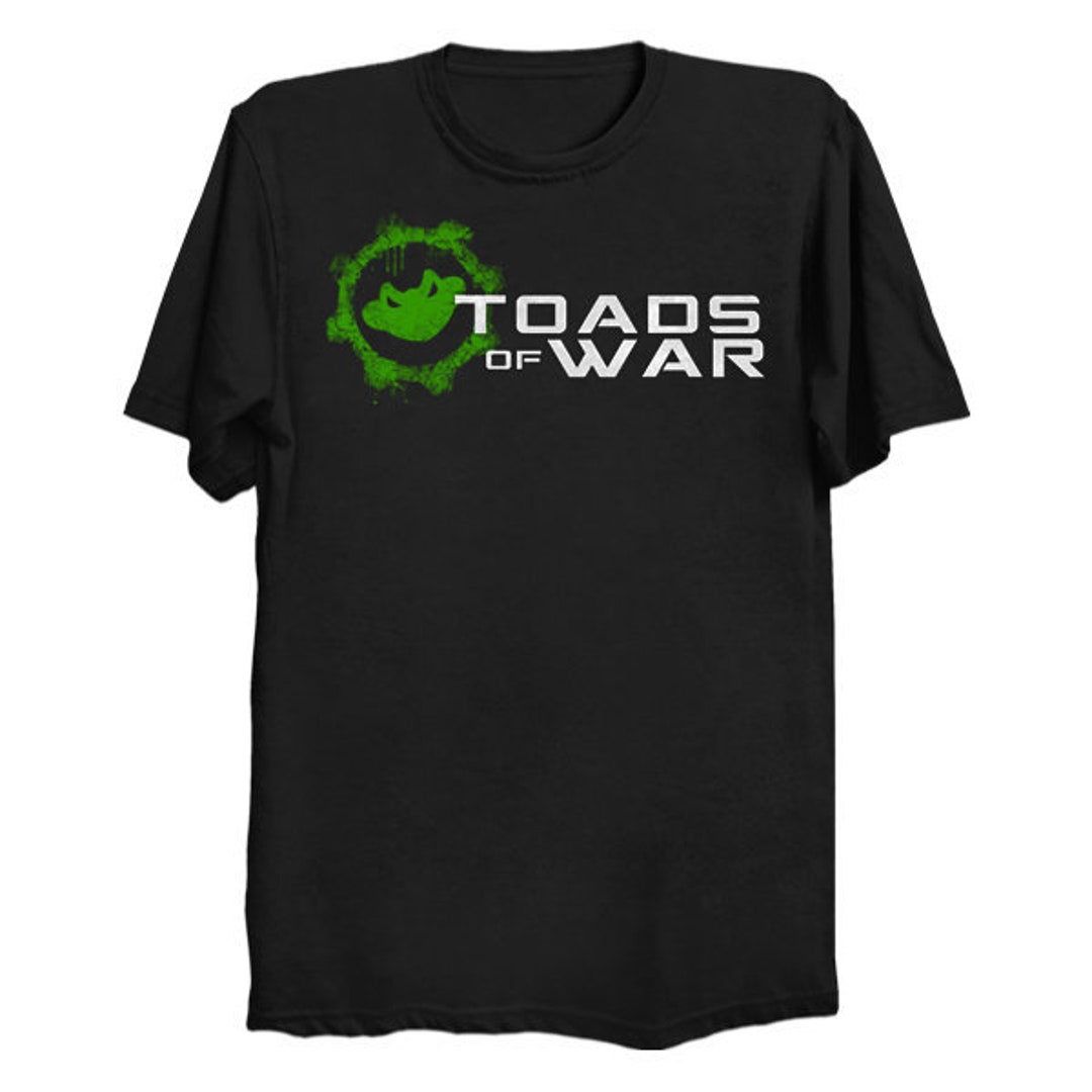 Toads of War Videogame T-shirt - Etsy