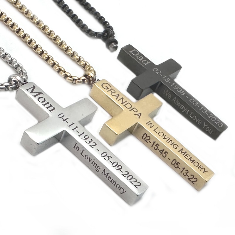 My Man Gifts Cross Necklace - 60+ Gift Ideas for 2026