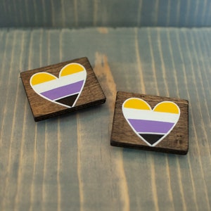 Nonbinary PRIDE, Fridge Magnet, Pride Flag, Lgbtq, Friend Gift, Pride ...