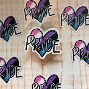 STICKER, Genderfluid, Gender Fluid, Friend Gift, Lucky Shadow Shop ...