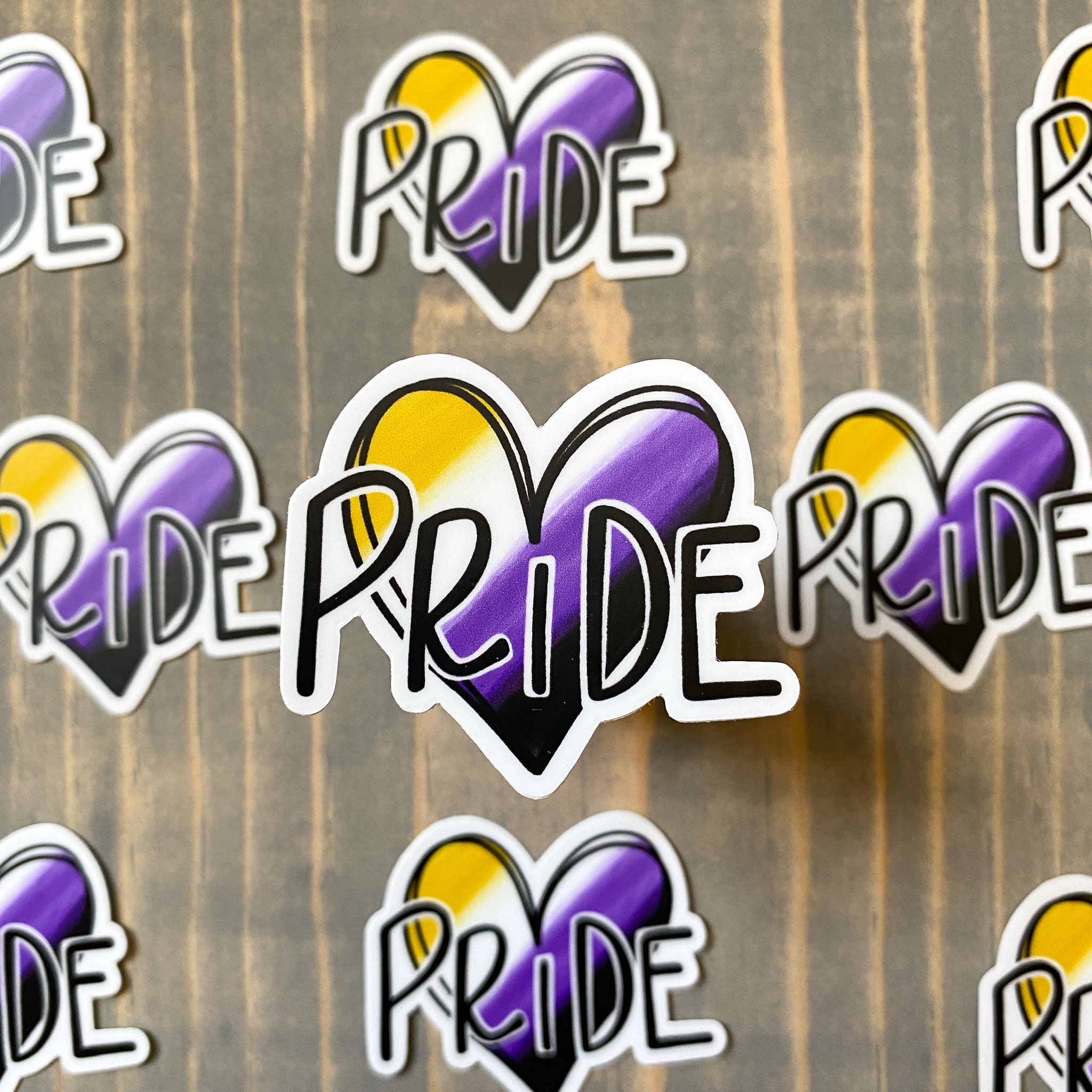 transgender friend gift transgender pride heart pride sticker lucky ...