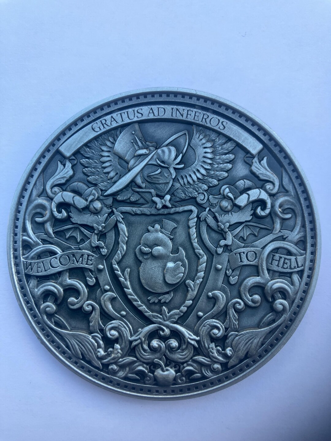 Lucifer Hazbin Hotel Coin Hellaverse Server Merch World - 2024 Coin ...