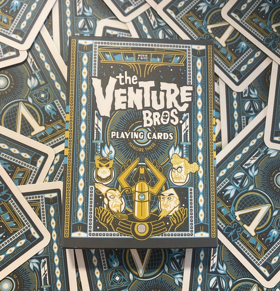 Venture Bros Playing Cards | Multiple Packs Promo Code is VENTUREBROS ...