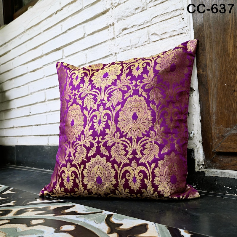 Brocade Christmas Pillows - Etsy