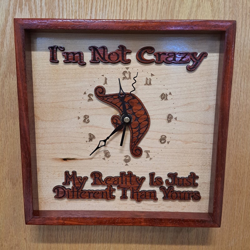 Reverse Clock - Etsy