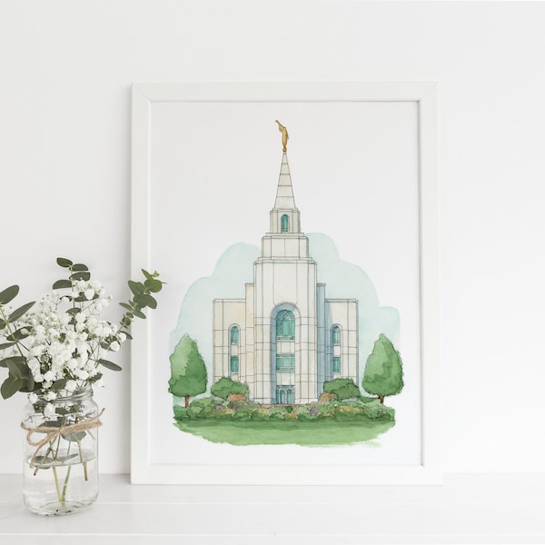 Lds Temple Art - Etsy