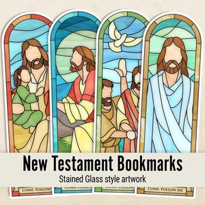 New Testament Bookmarks - Come Follow Me - DIGITAL Files - Etsy