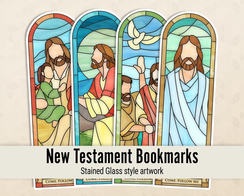 New Testament Bookmarks Come Follow Me DIGITAL Files - Etsy