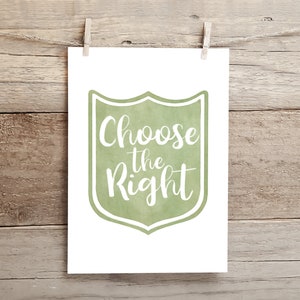 LDS Set With 2 Prints Jesus With Children Come Follow Me + Choose the ...