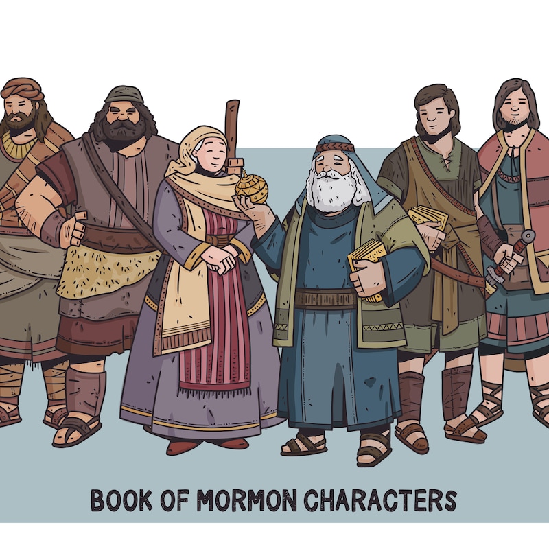 Book of Mormon Hero Cards - Etsy