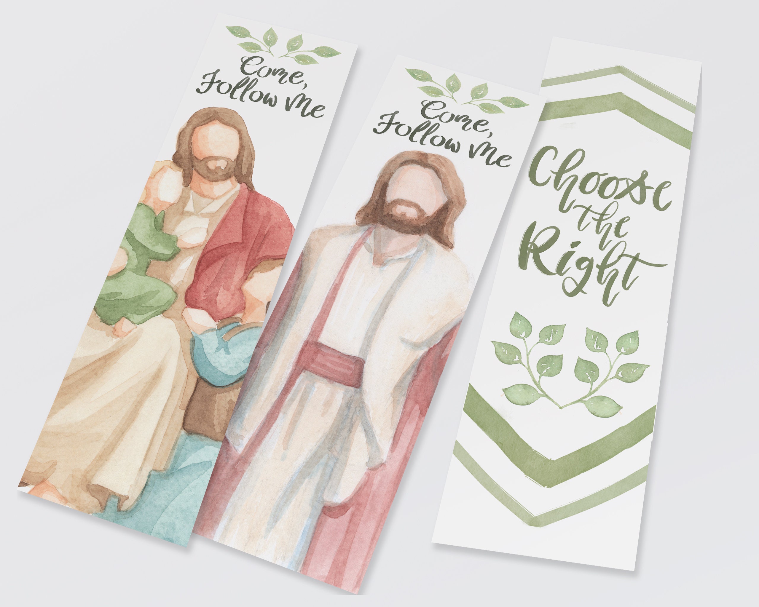 Come Follow Me Bookmarks - DIGITAL Files - Etsy