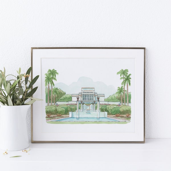 Lds Temple Art - Etsy