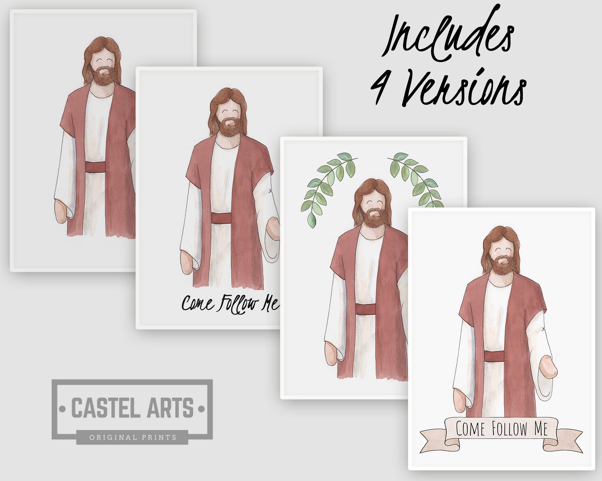 Come Follow Me LDS Decor Come Folow Me Printable Jesus | Etsy