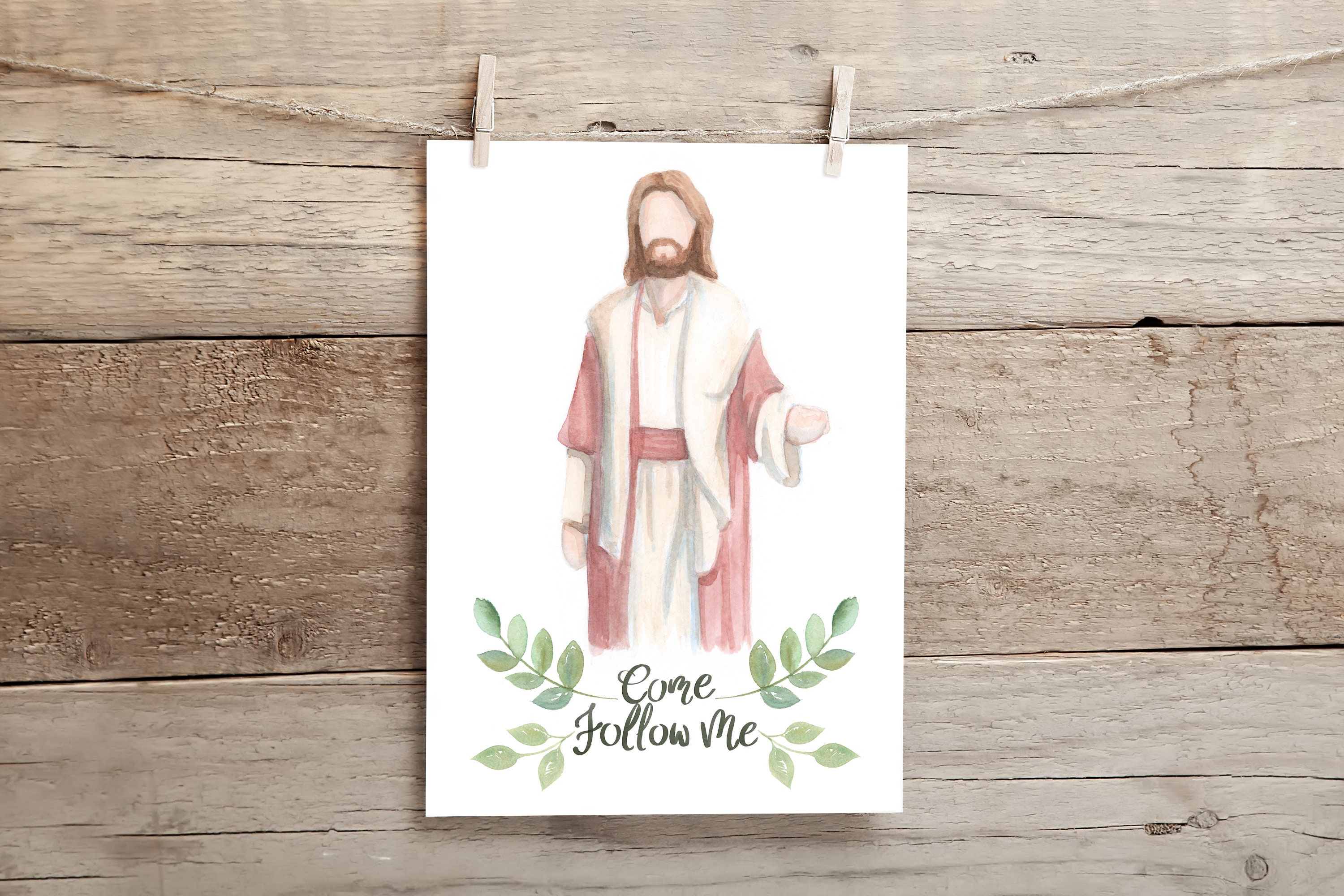 8x10 LDS Baptism Decor Prints LDS Primary LDS Baptism | Etsy