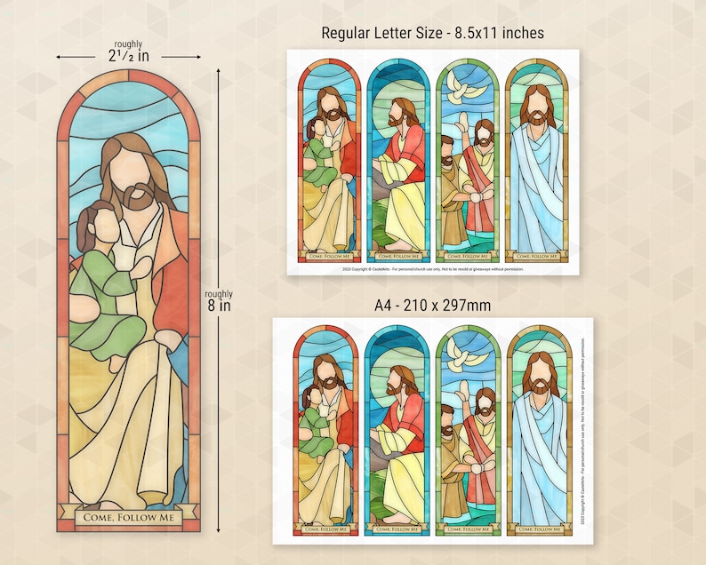 New Testament Bookmarks - Come Follow Me - DIGITAL Files - Etsy