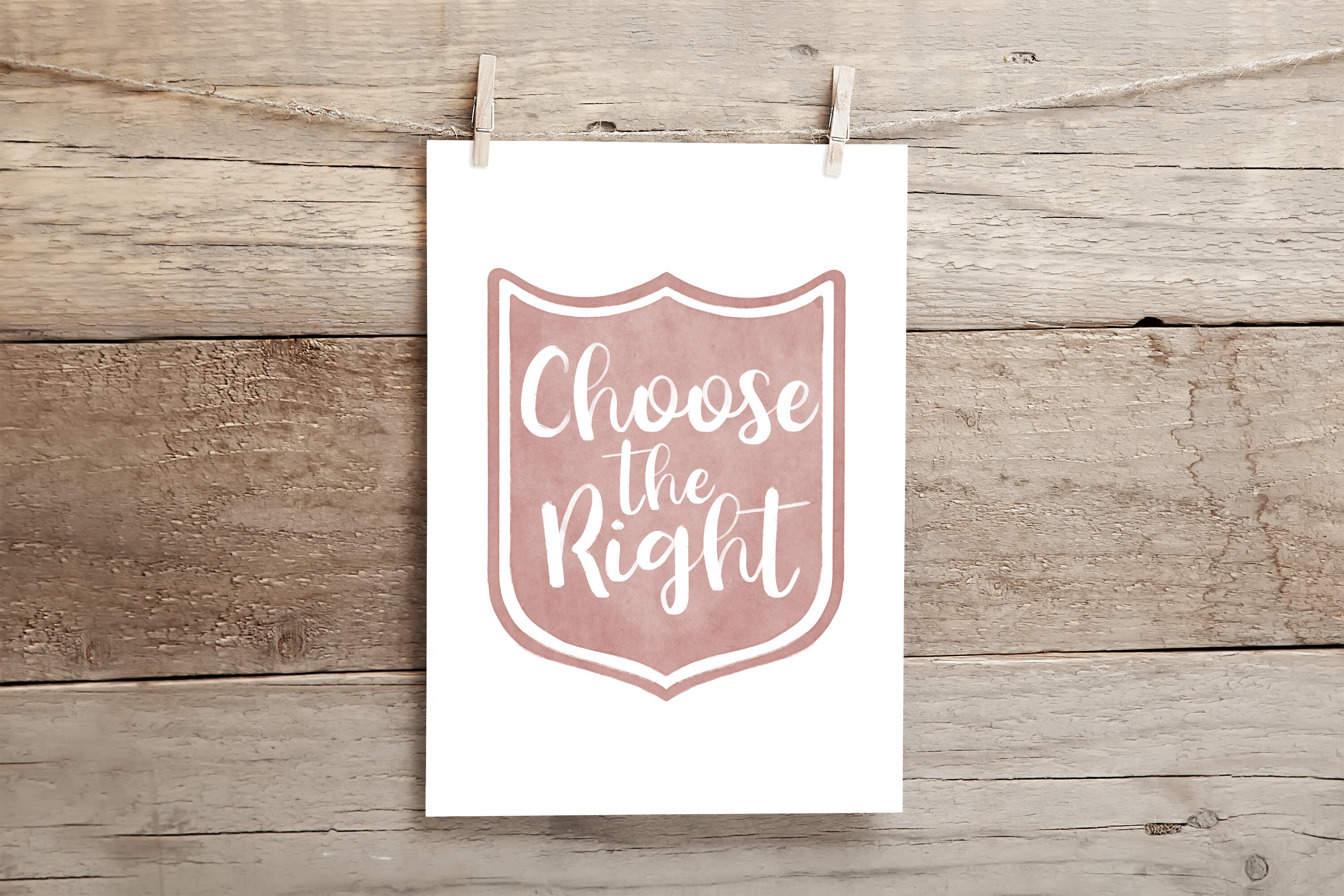 8x10 LDS Baptism Decor Prints Mormon Baptism Decoration I Am - Etsy