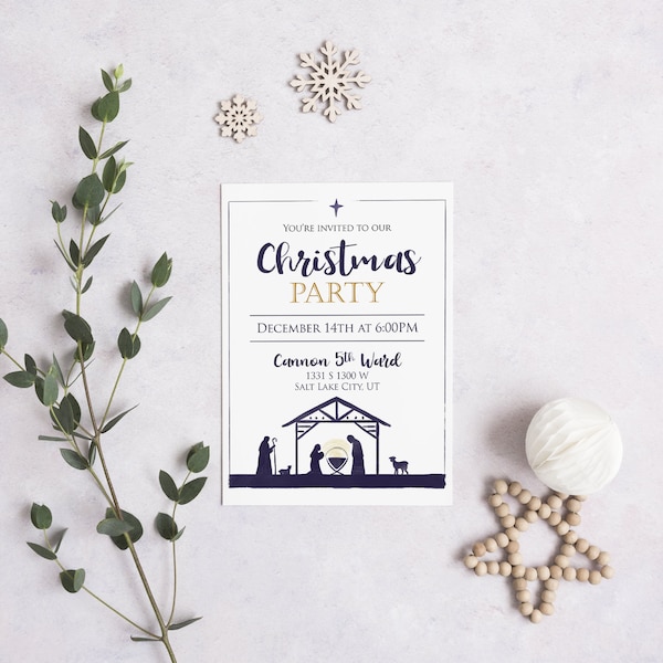 Ward Christmas Party - Etsy