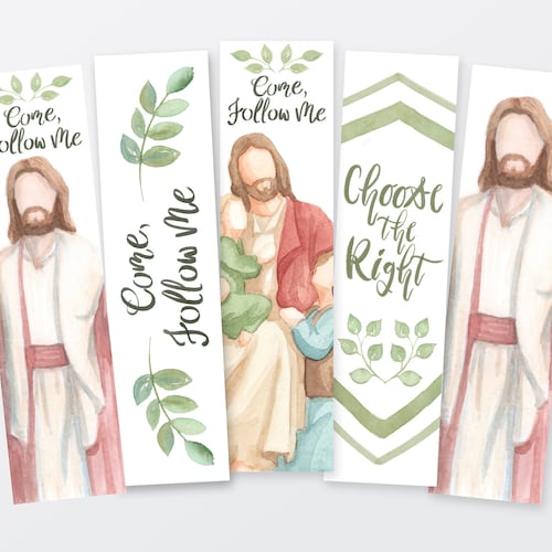 Ven Sigueme Come Follow Me spanish Bookmarks DIGITAL - Etsy