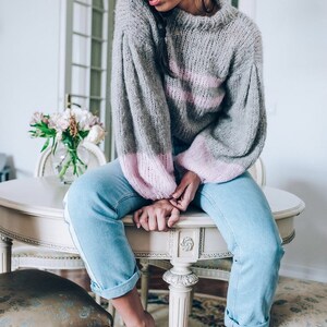 Handmade Sweater. Hand Knitted Wool Jumper. - Etsy