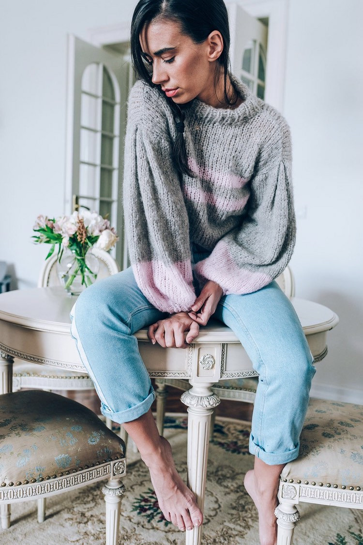 Handmade Sweater. Hand Knitted Wool Jumper. - Etsy