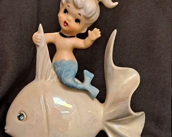Lefton Mermaid | Etsy
