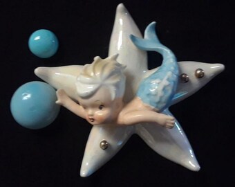 Lefton Mermaid - Etsy