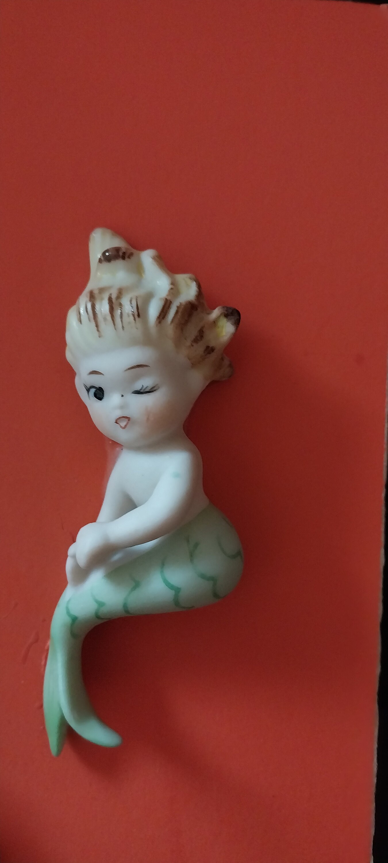 Vintage Mid Century Bradley Mermaid/merbabies Wall Plaque Figurine - Etsy