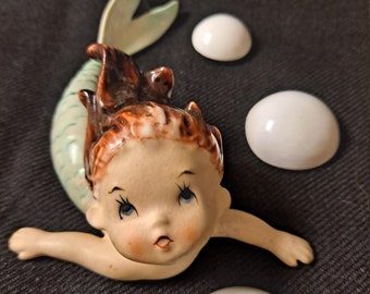Lefton Mermaid | Etsy