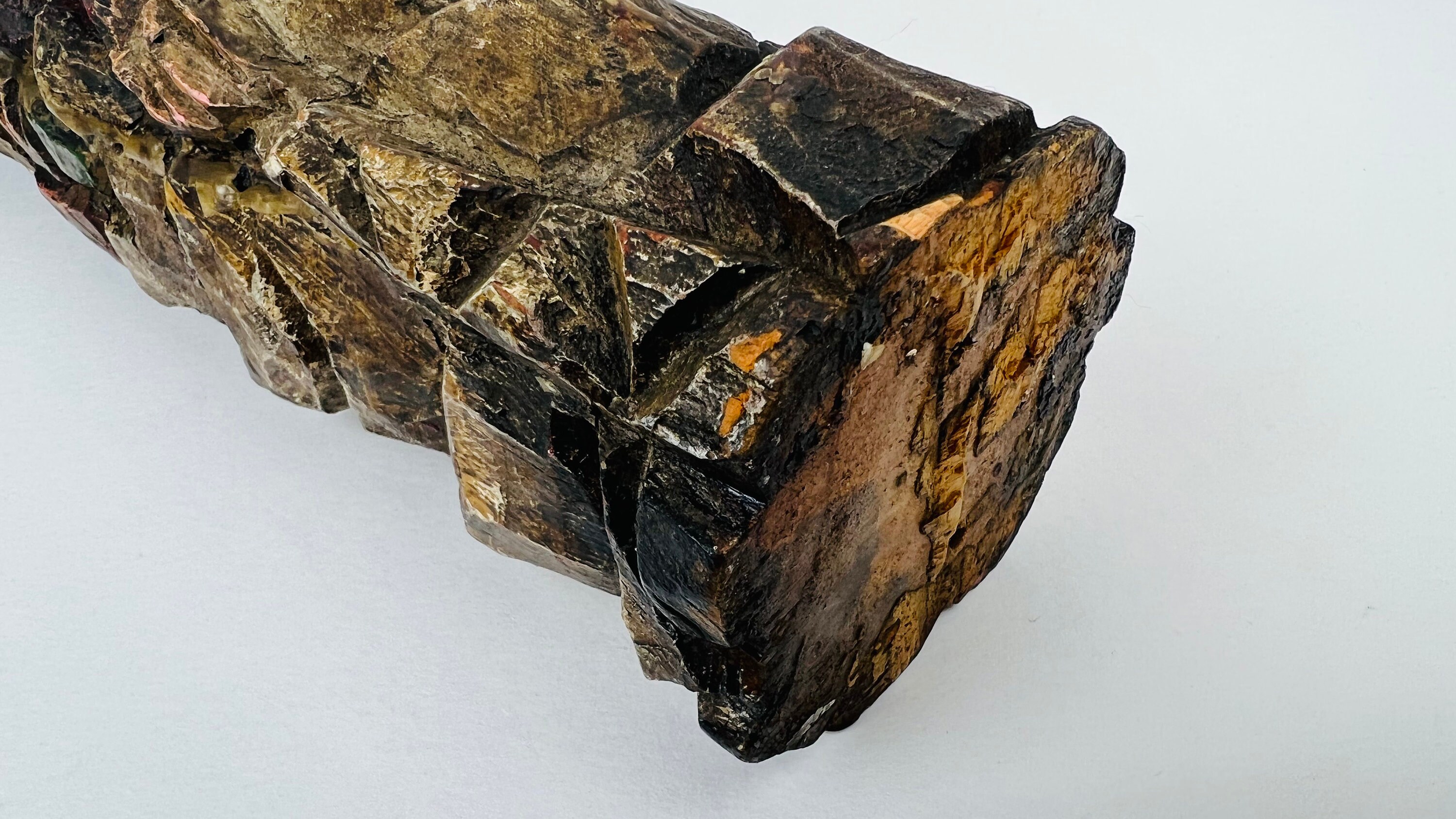 Folk Art, Brutalist Midcentury 1950s Rendering of a King in Wood Cut, Polychromic Sculpture ...