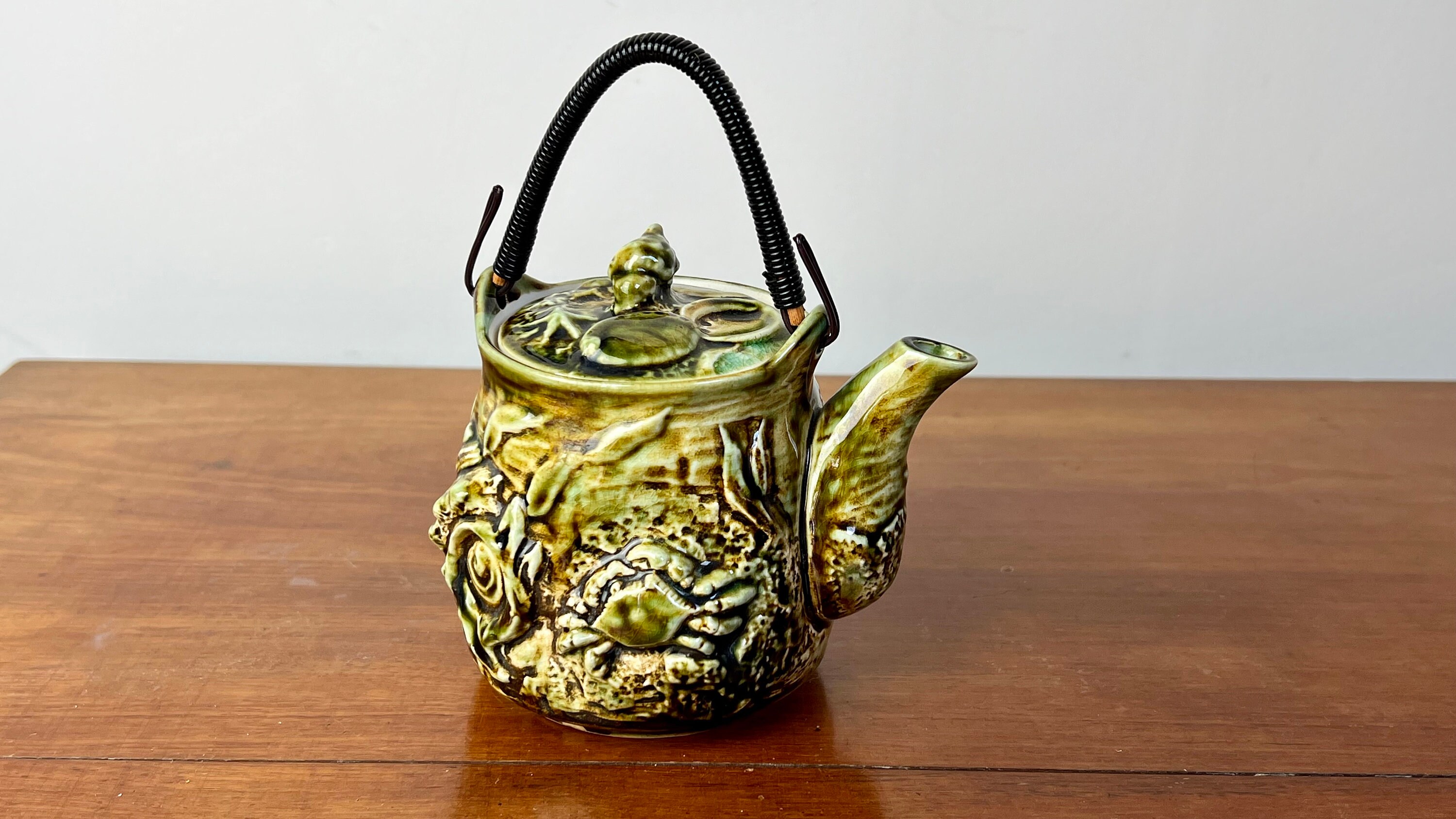 Vintage 1950s Ocean Themed Tea Set Including a Tea Pot - Etsy