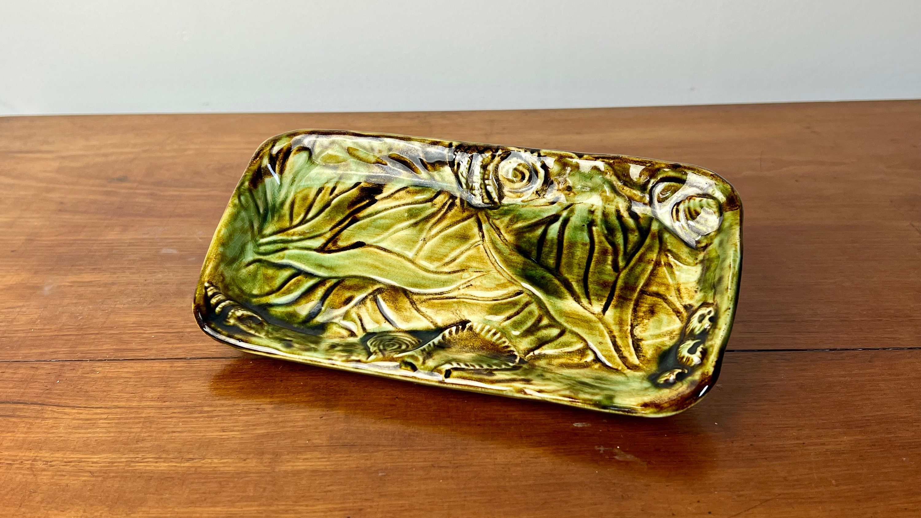 Vintage 1950s Ocean Themed Tea Set Including a Tea Pot - Etsy