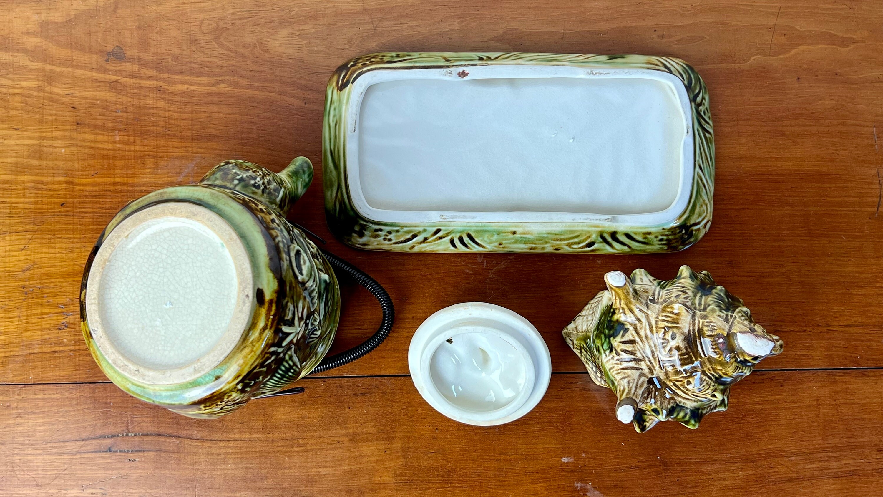 Vintage 1950s Ocean Themed Tea Set Including a Tea Pot - Etsy