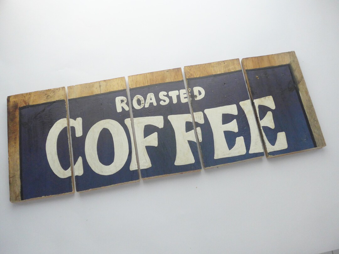 Old Advertising Boards Coffee Signs Colourful Coffee Advertising ...