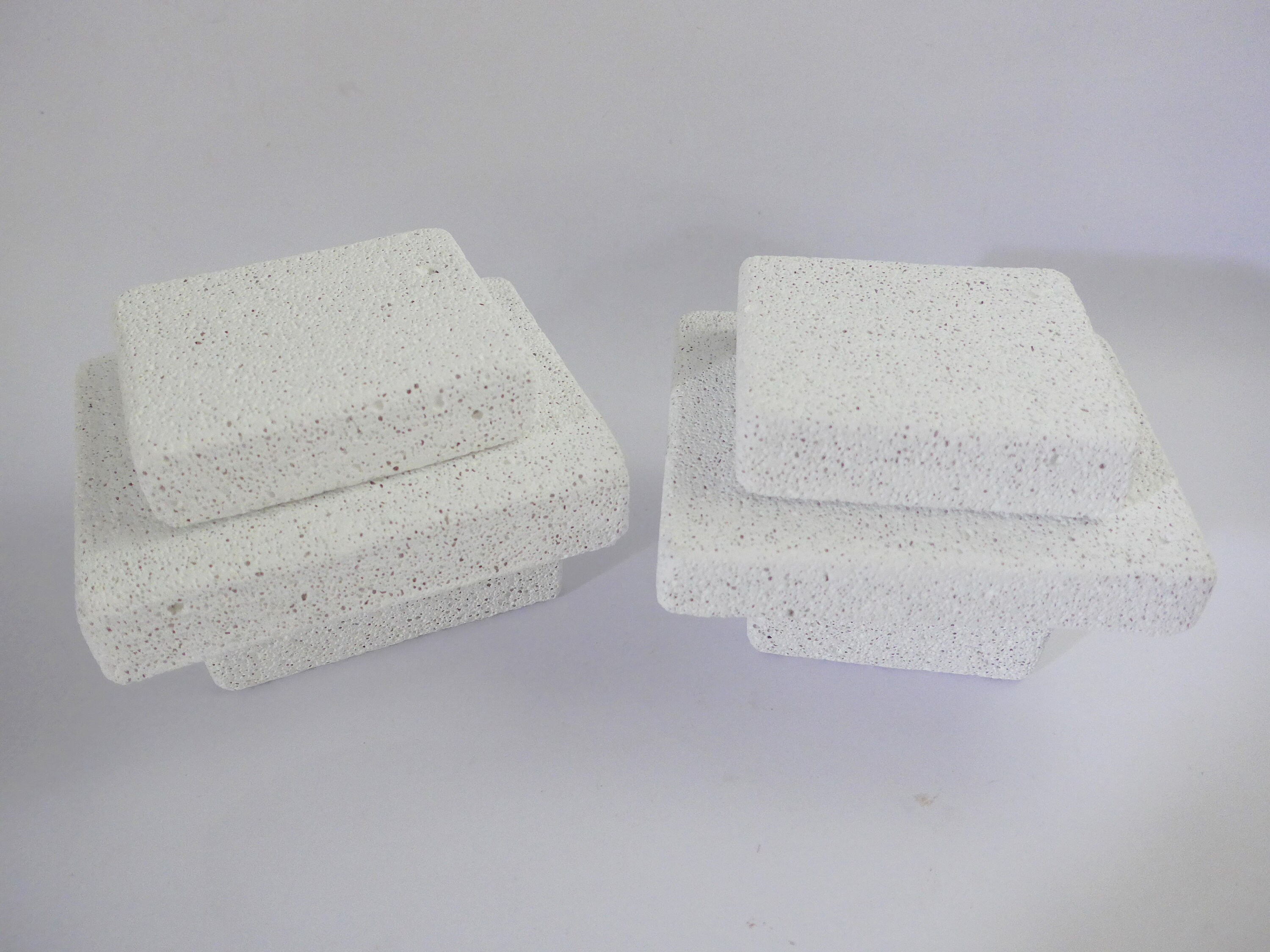 Light Concrete Rectangles/blocks 6 Piece Lot Hand Cut - Etsy