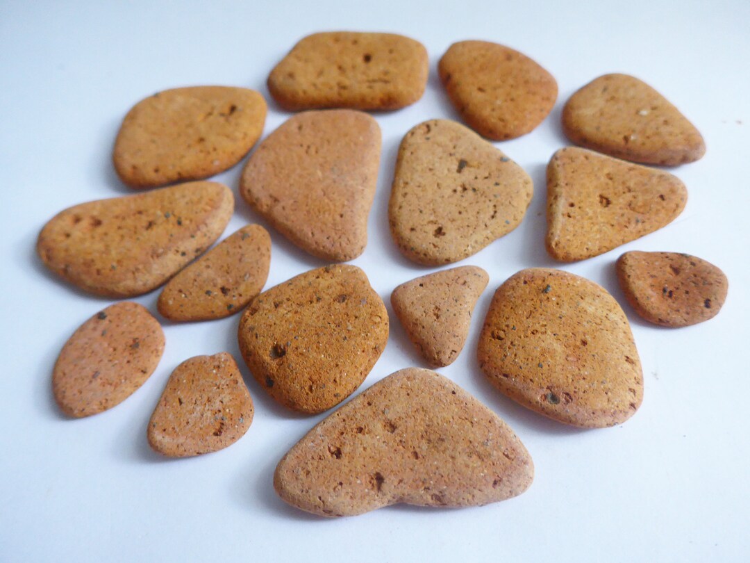 Sea Terracotta Tiles Beach Terracotta Shards Lot Pottery Shards Sea ...