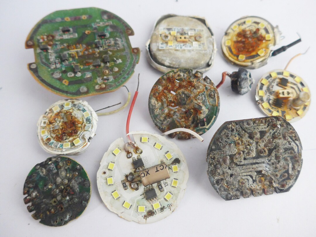 Old Circuit Boards Lot/oxidized/weathered/surf Tumbled/beach Find ...