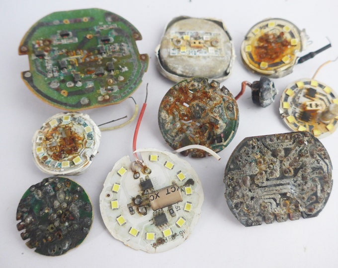 Old Circuit Boards Lot/oxidized/weathered/surf Tumbled/beach Find ...