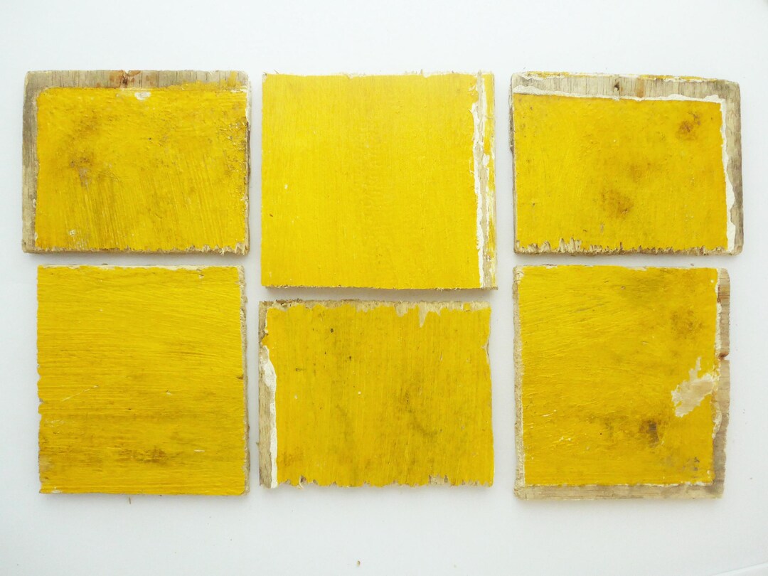 Boards Unique 6pcs. Flat Board Salvage Yellow off Cuts Wood Planks ...