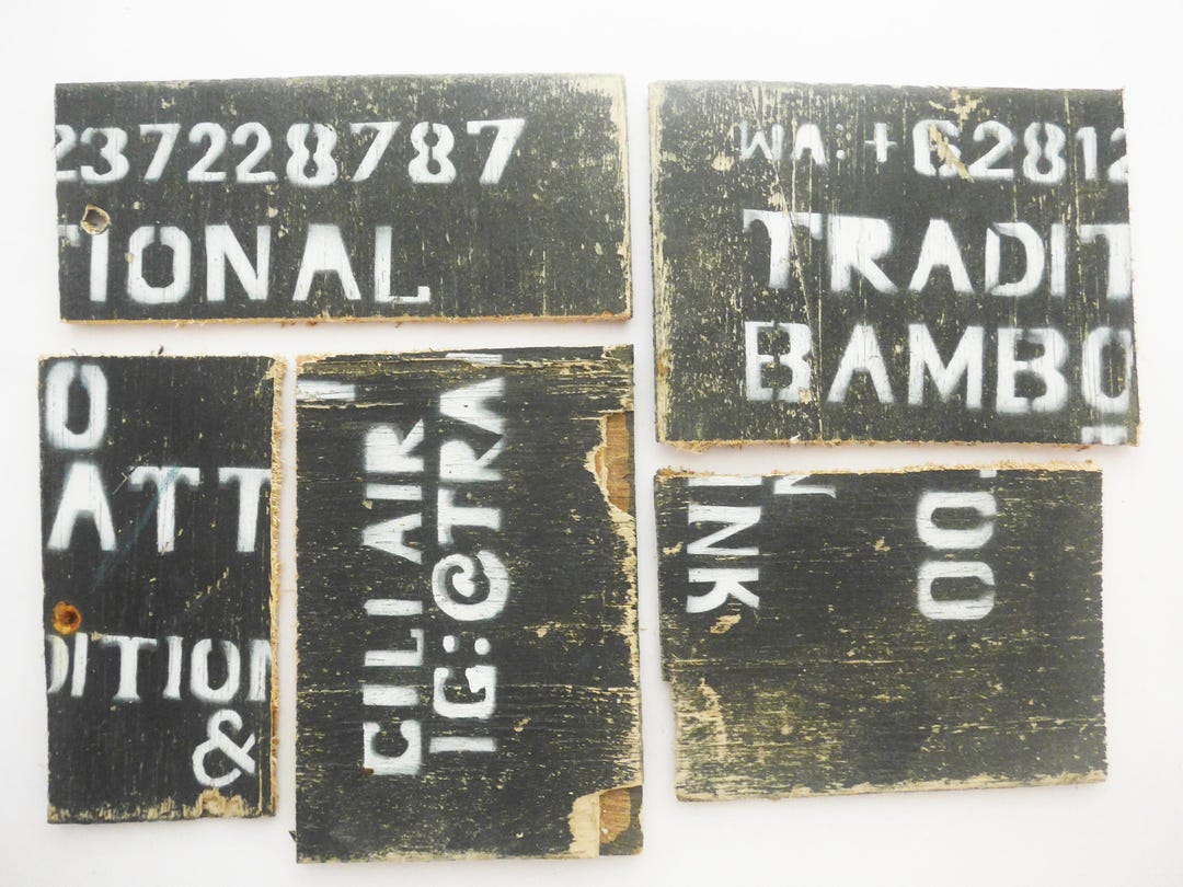 Old Sign Board Salvage Shabby Wood Beach Shack Find Weathered ...